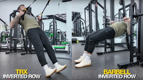 TRX vs Barbell Inverted Row: Differences and When to Use Each | That ...