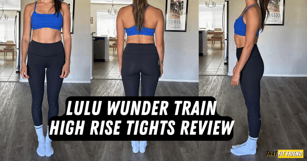 Lululemon Wunder Train High Rise Tight Review: Worth the Price? | That ...